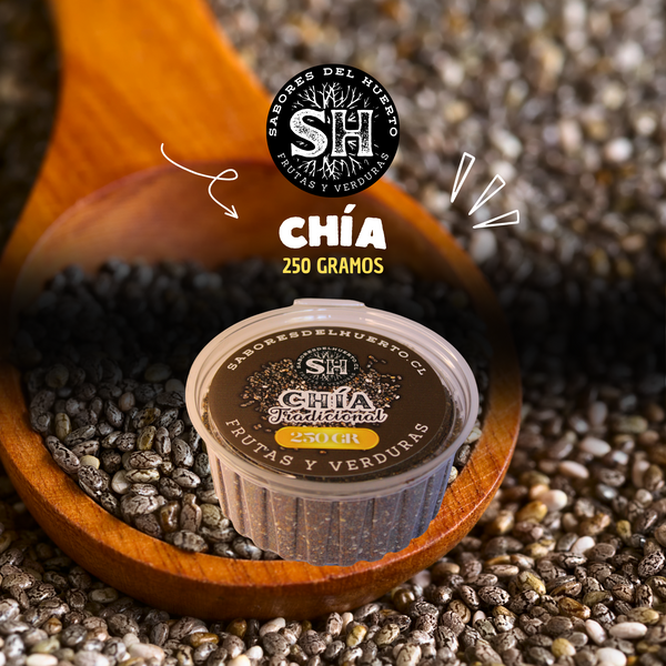 SEMILLAS DE CHÍA (250 gr) – Sabores del huerto