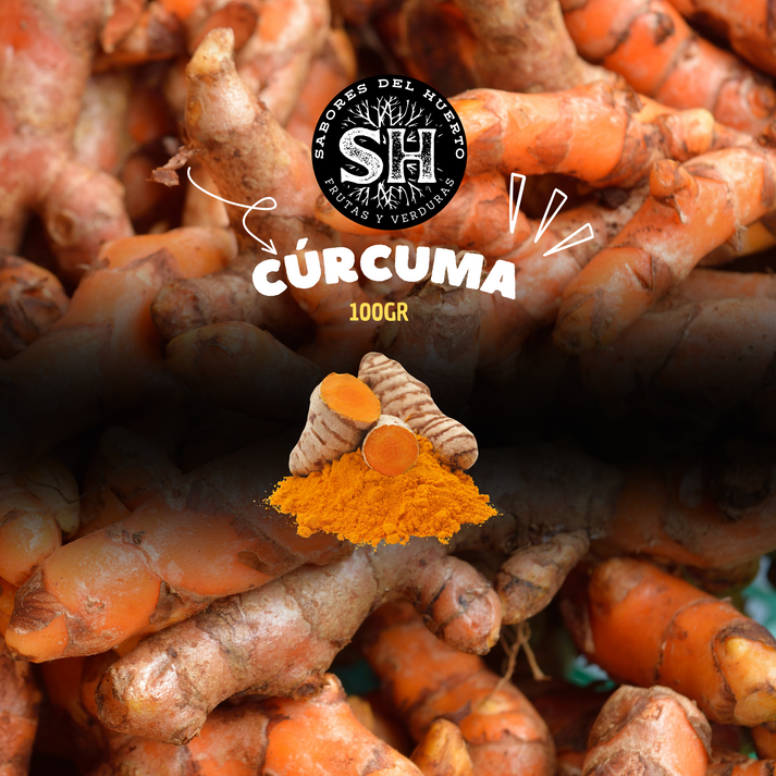 CÚRCUMA (100 gr) – Sabores del huerto