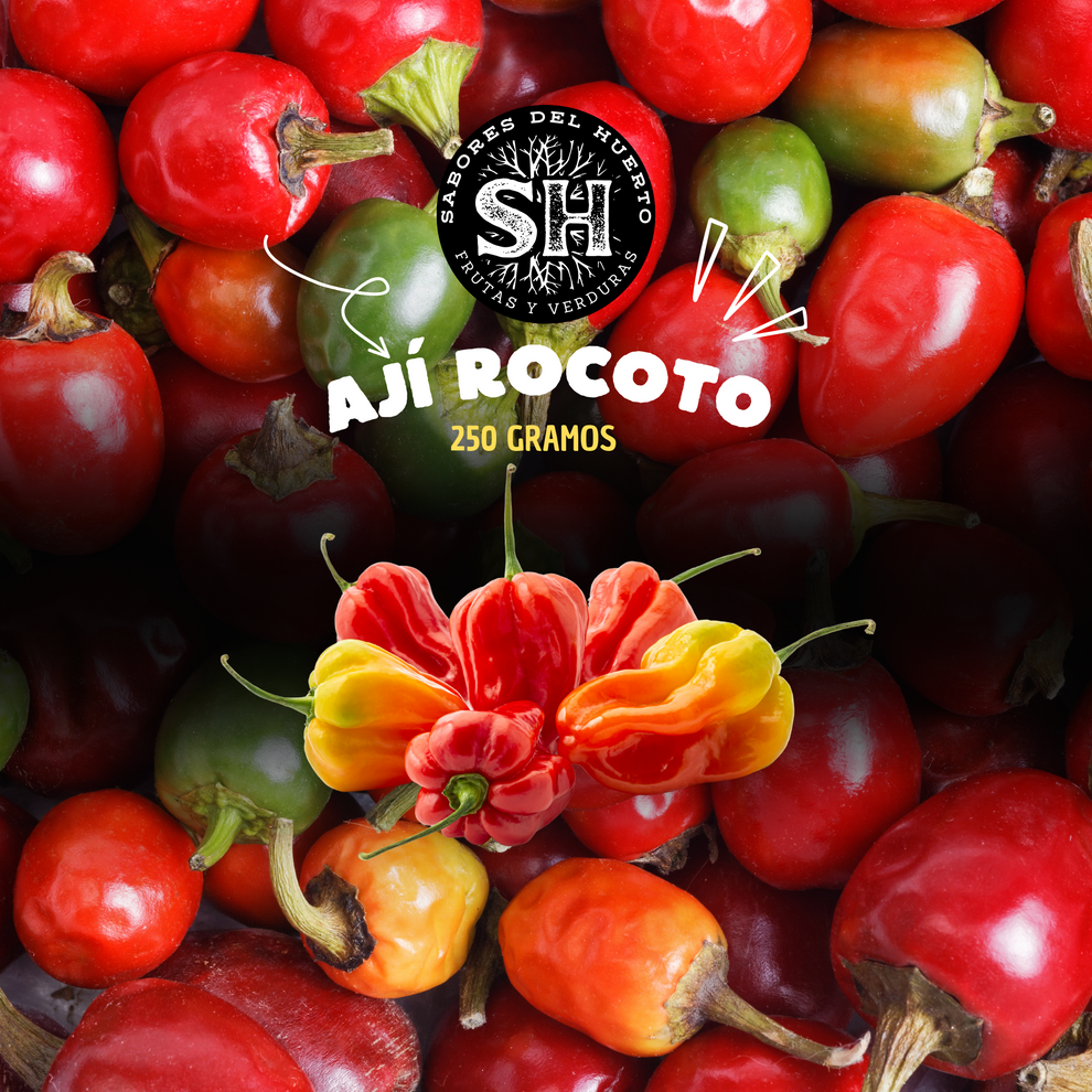 AJÍ ROCOTO (250 gr) – Sabores del huerto
