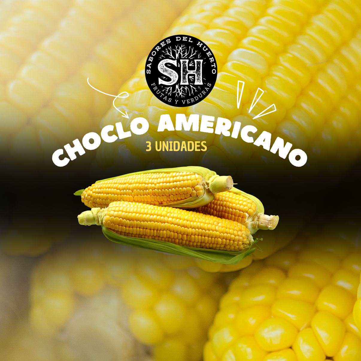 CHOCLO AMERICANO (3 unidades) – Sabores del huerto